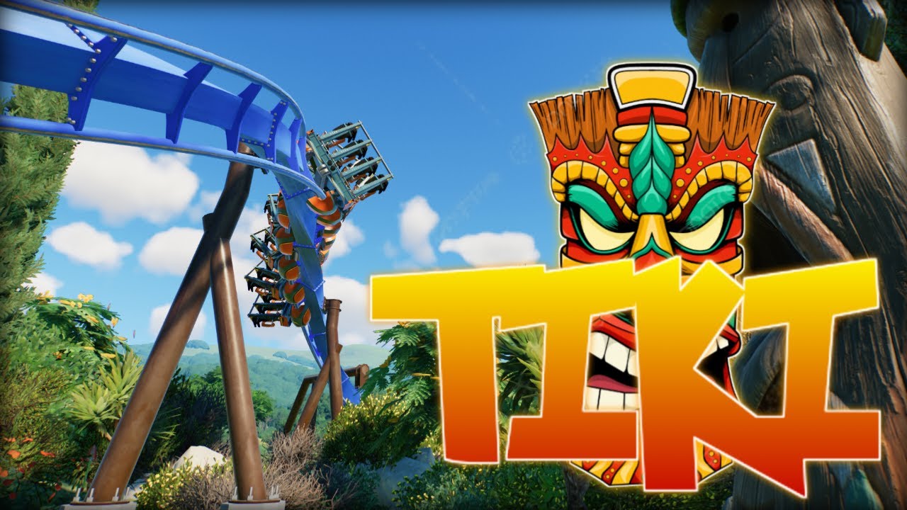 Tiki | Planet Coaster 2 | B&M Invert - YouTube