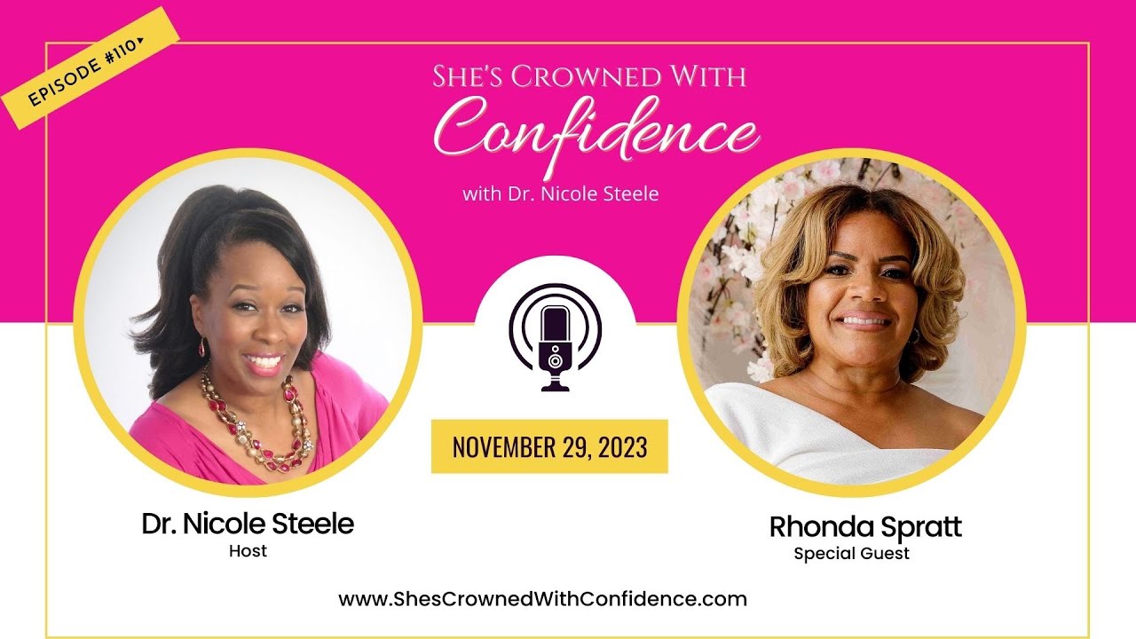 She's Crowned With Confidence with Special Guest Rhonda Spratt - YouTube