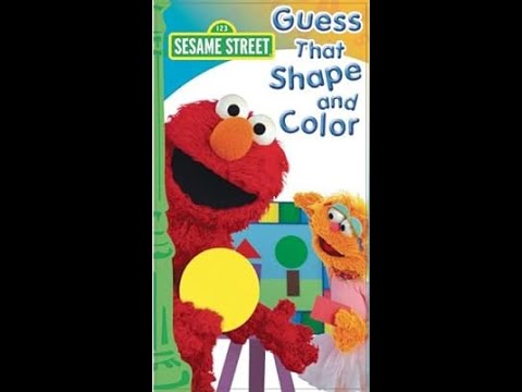 Sesame Street: Guess That Shape and Color - YouTube