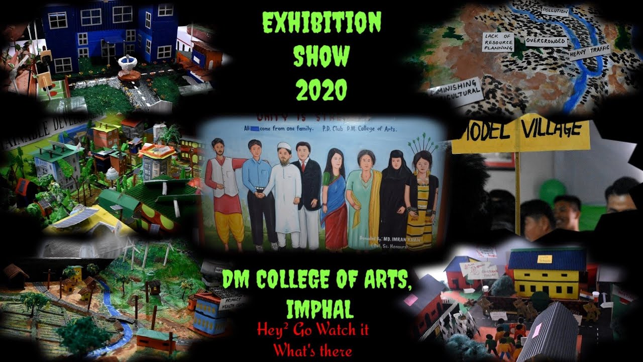 Exhibition Show 2020//DM College of Arts,Imphal//SK YOUNGSTERS - YouTube