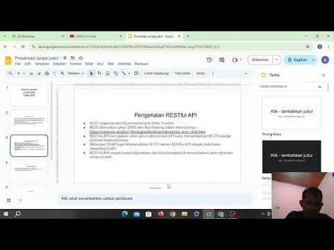 presentasi penjelasan materi YouTube - YouTube