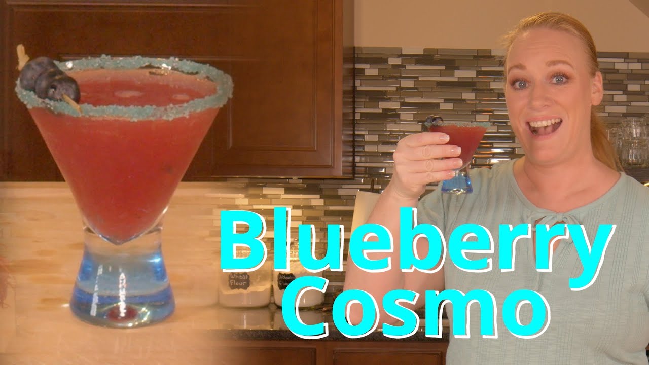 The best Blueberry Cosmo recipe - YouTube