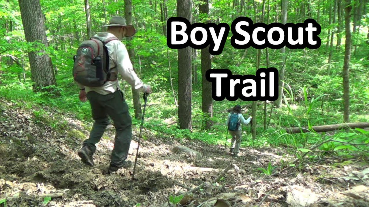 Boy Scout Trail Francis Slocum State Forest 2023 - YouTube
