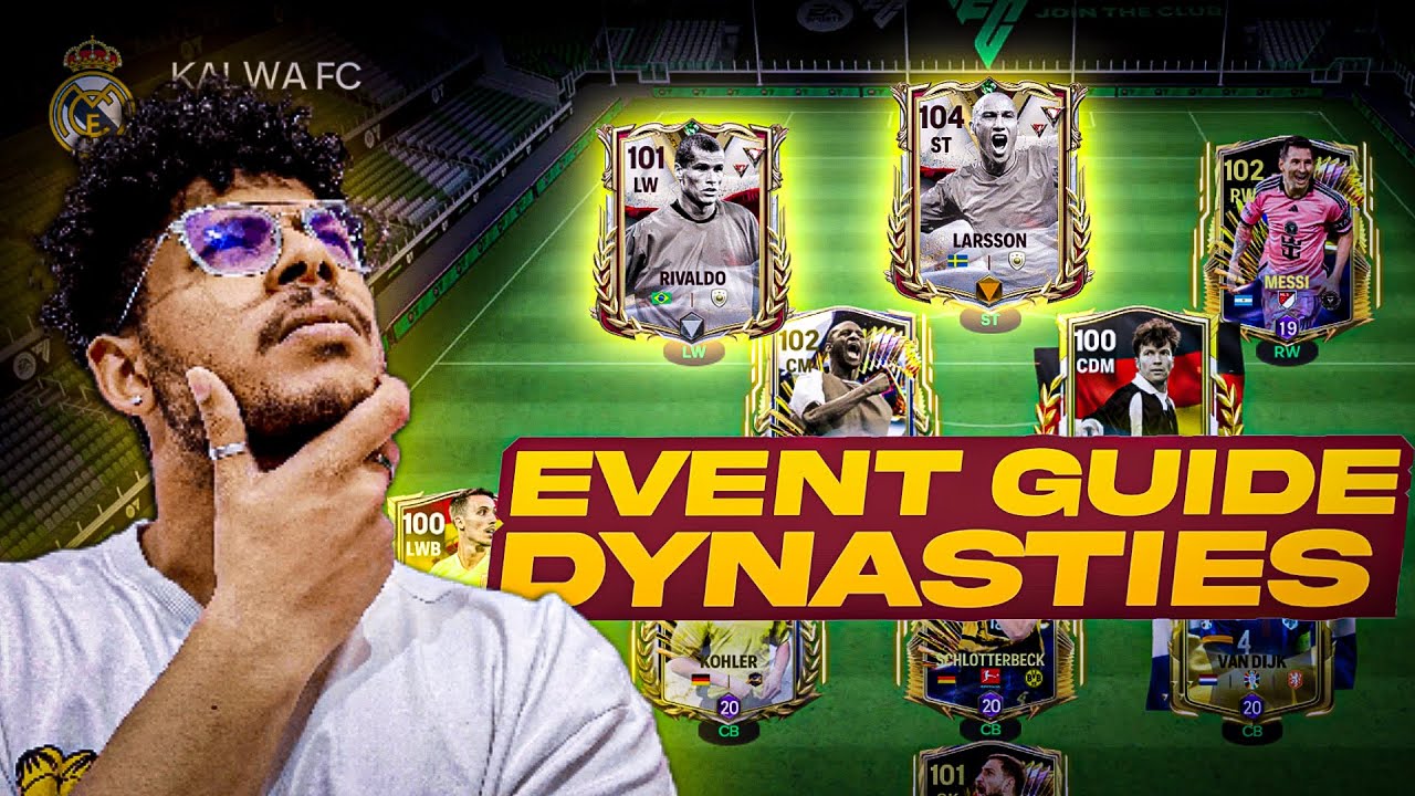 🔴 FC Mobile LIVE || Dynasties Event Guide || Hall Of Legends - YouTube
