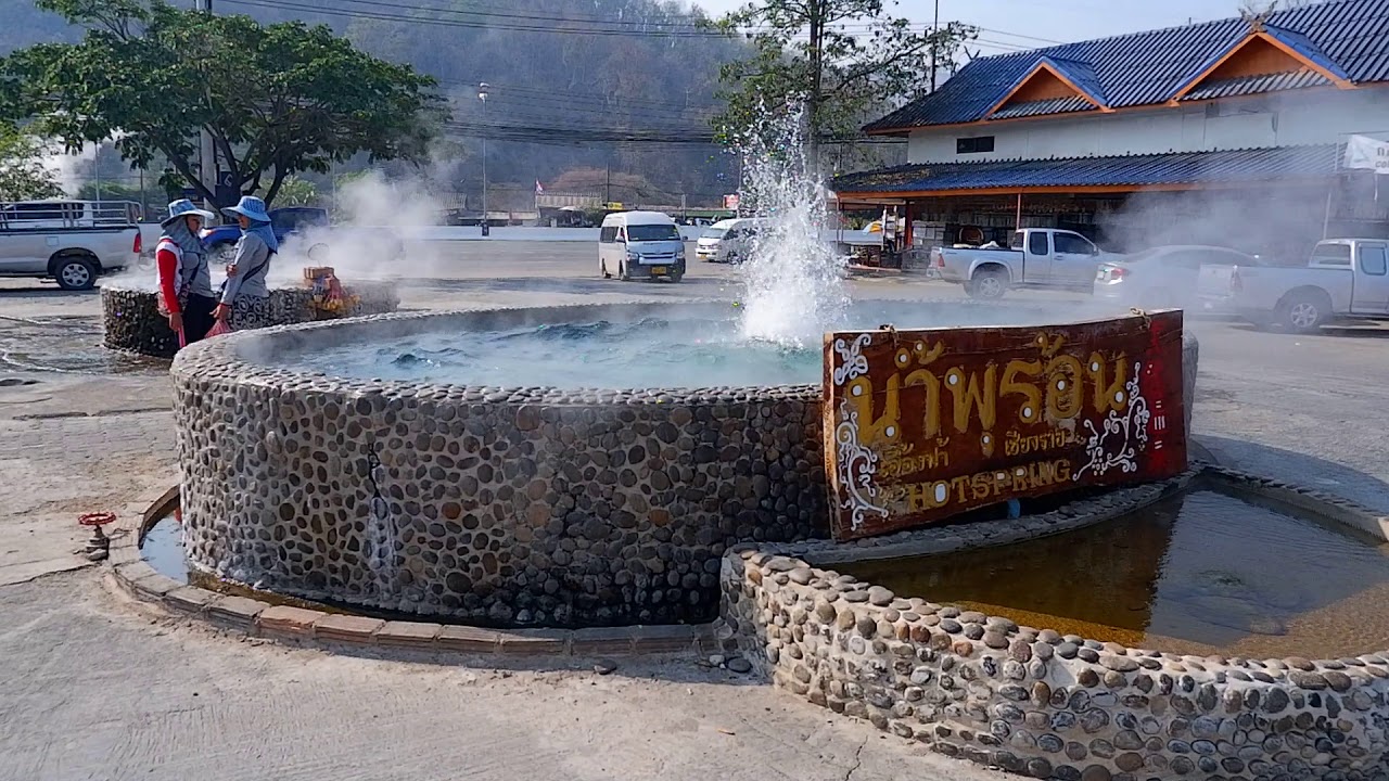 Mae Kachan Hot Spring - YouTube