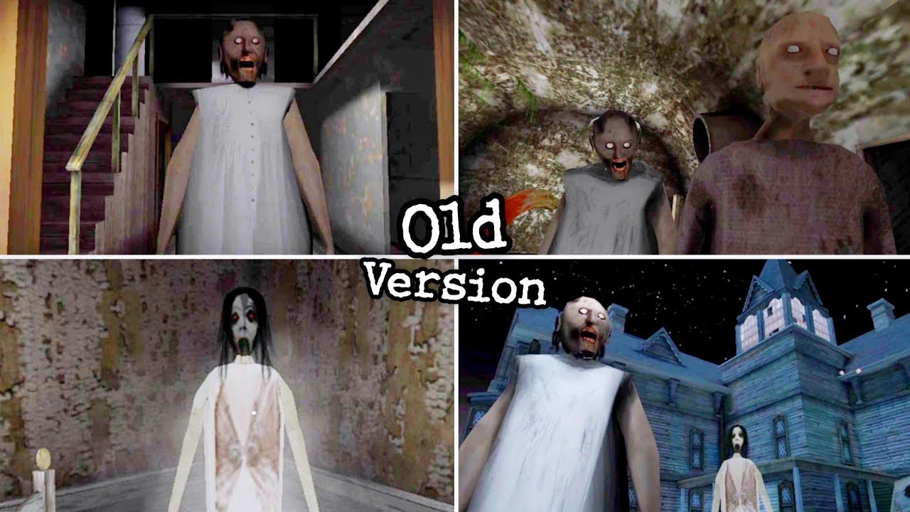 Granny All Chapters Old Version Full Gameplay | Granny Vs Granny ...