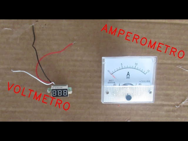 Diagramma Del Voltmetro Analogico
