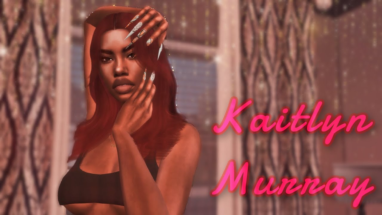 Sims 4 CAS | Kaitlynn Murray + CC Folder & Sim Download - YouTube