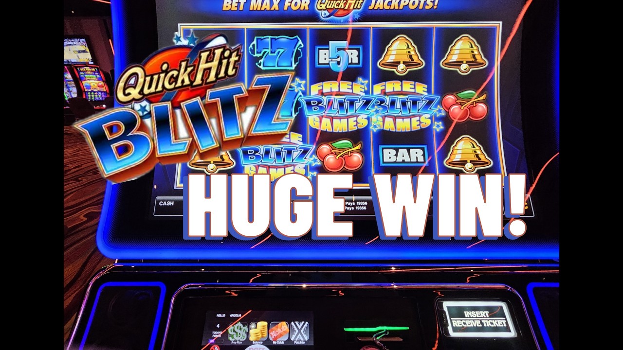 JACKPOT Upgrades X4 on Quick Hit Blitz 🎰 Slot Machine - YouTube