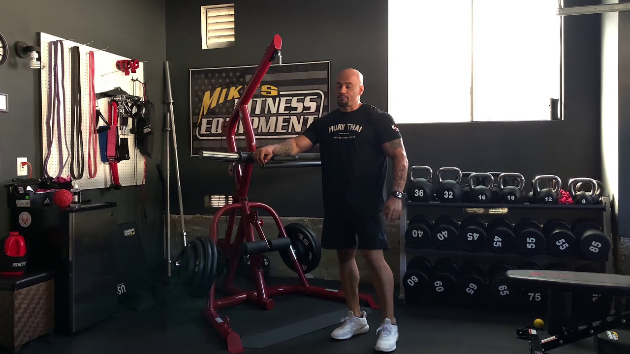 Top Half Back Squat - Body Solid - YouTube