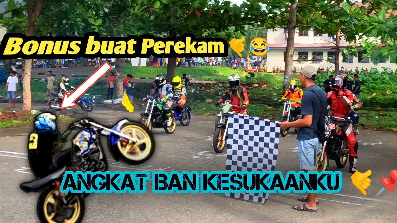 Road Race crash Trek lurus📌,. Race Class RX-King Ambon 2022 - YouTube