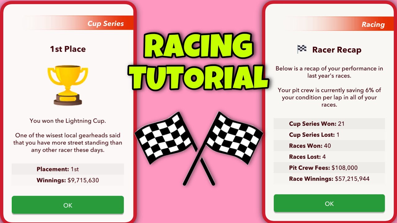 HOW TO BECOME A SUCCESSFUL RACER IN BITLIFE | in depth racing tutorial ...