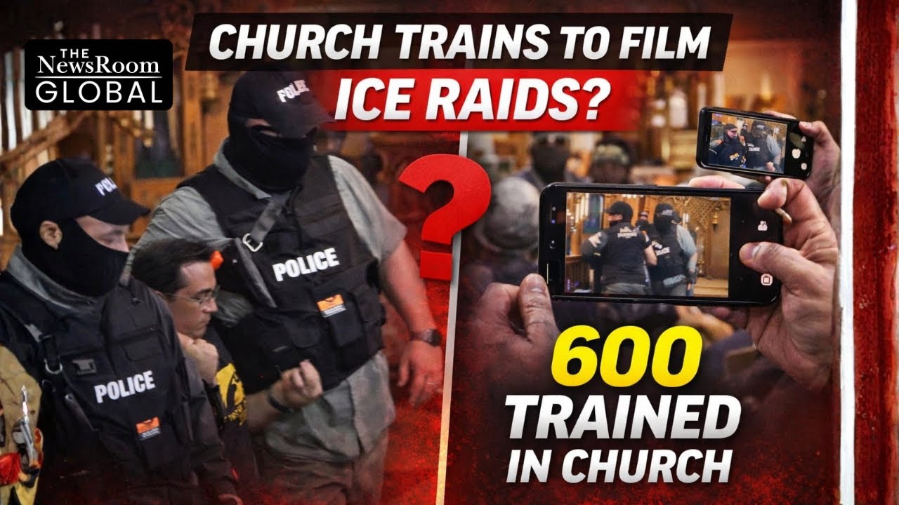 Iowa Church Trains 600 People to Film ICE Raids (Viral Video) - YouTube