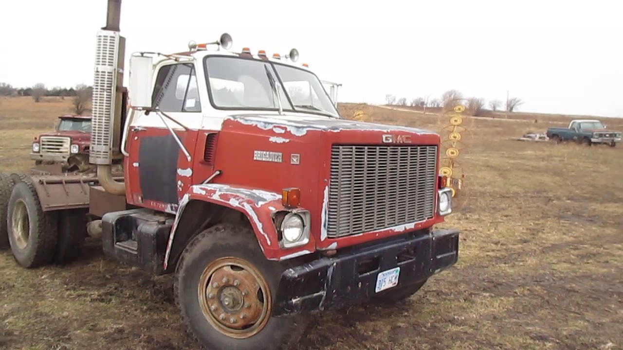 BigIron Online Auction 1-9-1-2019 EN8272 - 1981 GMC Brigadier 6x4 ...