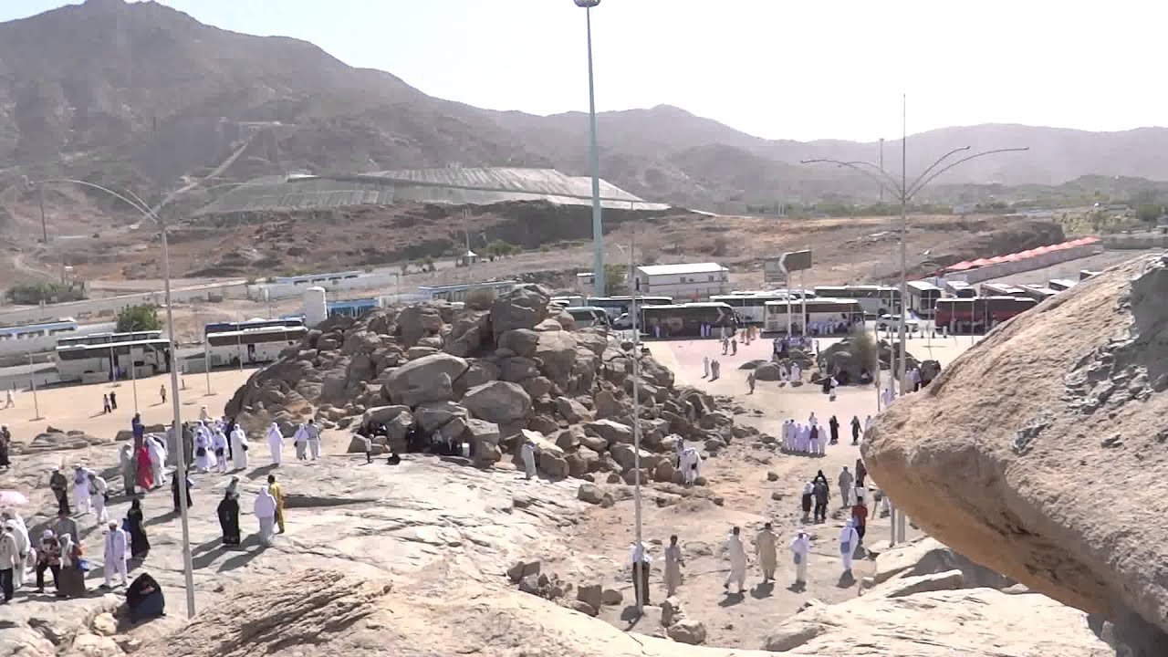 Jabra Rahmat Zirat and visit Travel in Tour Bus in Mecca 7 April 2013 ...