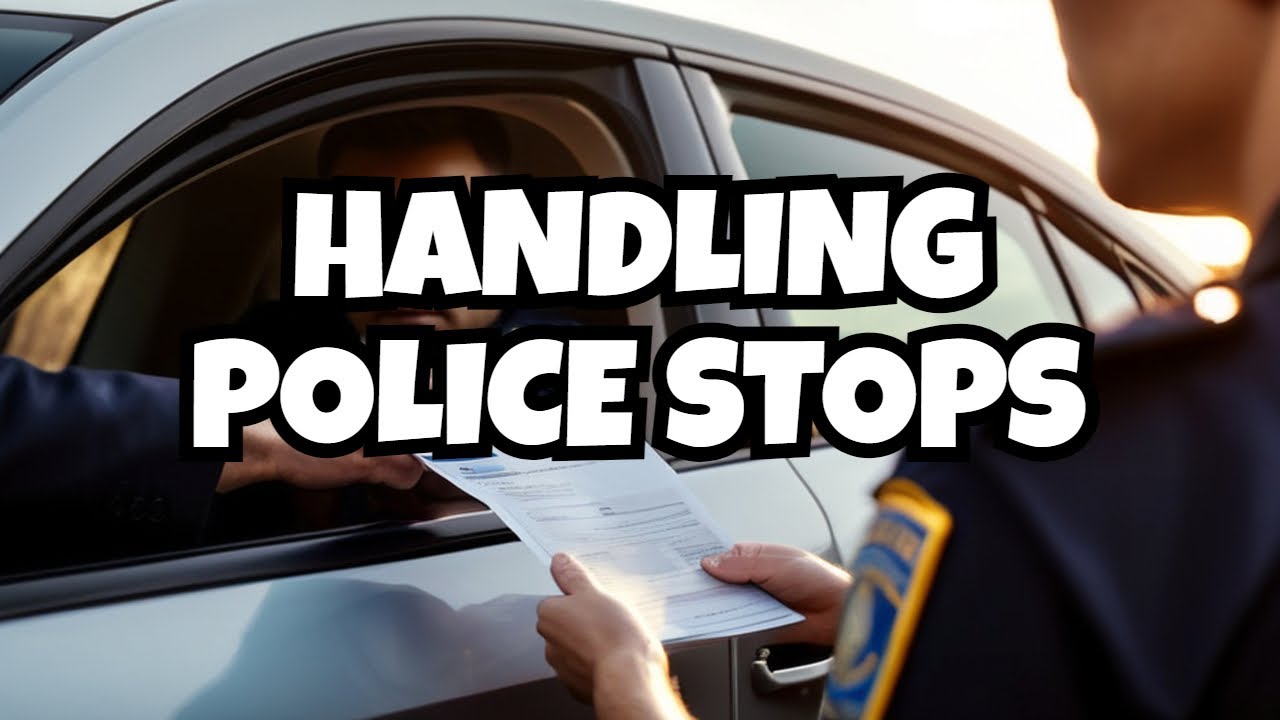 How to Handle a Police Stop: Creditor Educates Officer - YouTube