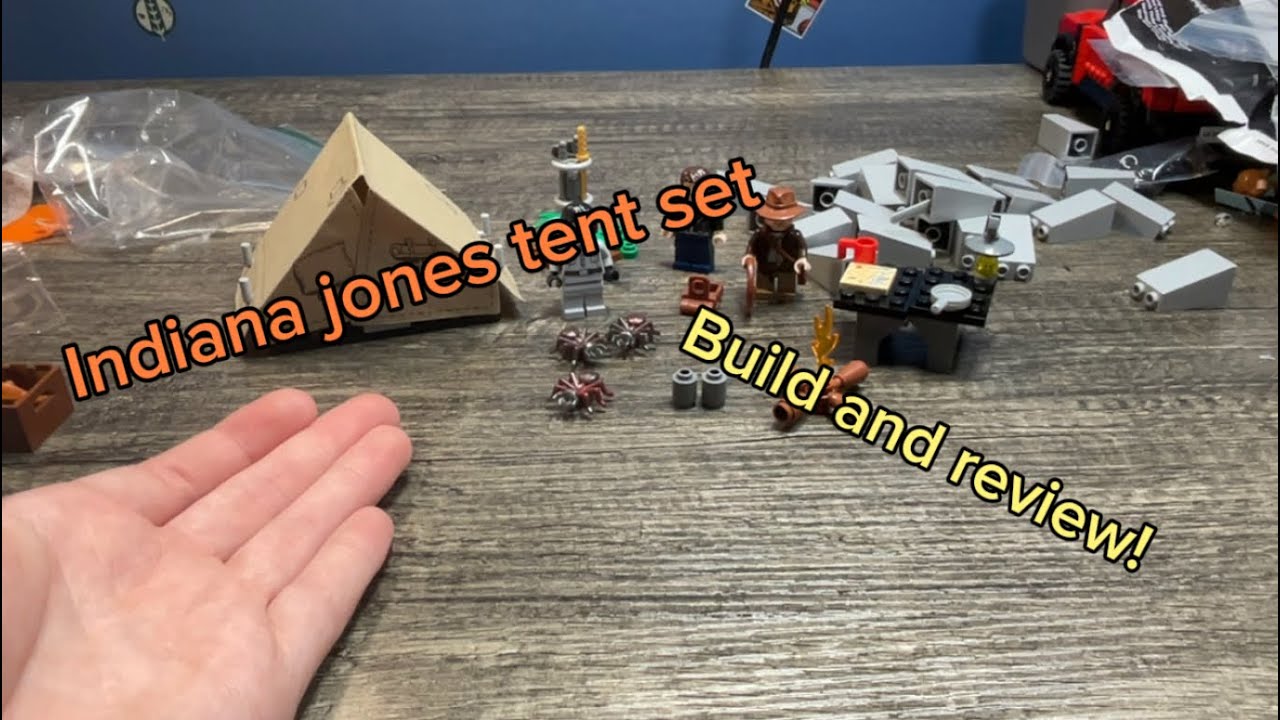 Small build and review of LEGO 7624 Indiana jones jungle duel! #lego # ...
