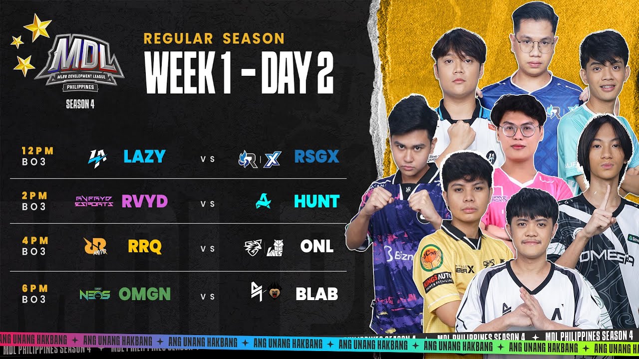🔴LIVE | MDL PH S4 | FILIPINO - Week 1 Day 2 - YouTube