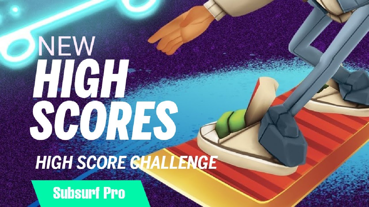 NEW HIGH SCORE | BEAT WORLD RECORD CHALLENGE | SUBWAY SURFER | SUBSURF ...