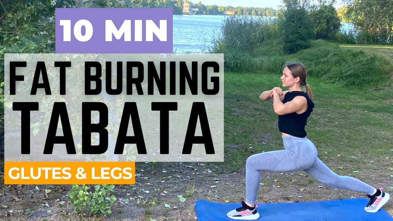 10 min Glutes & Legs Tabata Workout | No Equipment, No Repeat - YouTube