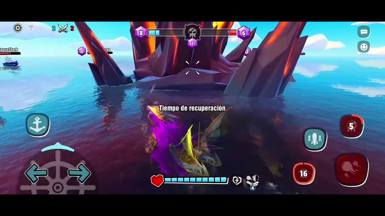 Fleet Arena / Pirate Code -PvP- Krakengard vs Space☆Jam (Gem Mode ...