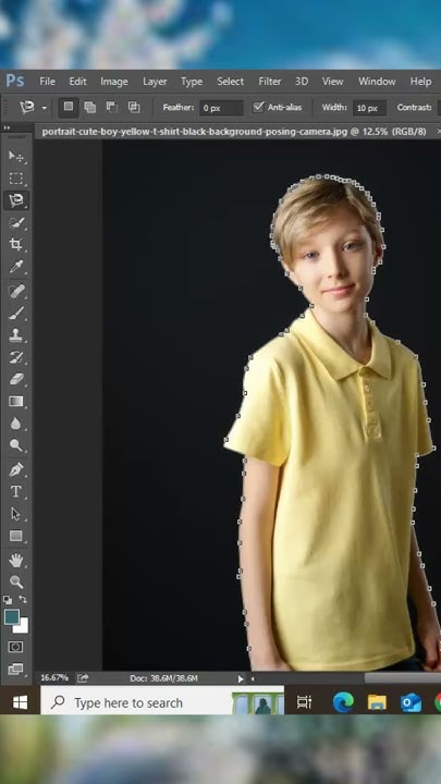 How to Change Background in Photoshop! How to replace Background in ...