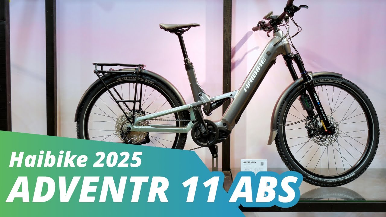 Haibike Adventr 11 ABS 2025 - E-MTB + equipo de trekking + acceso bajo ...