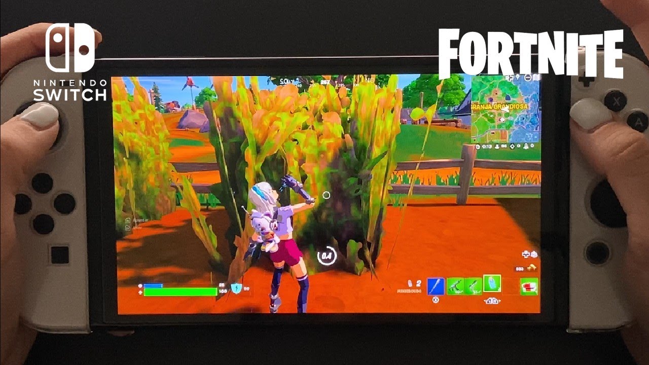 NINTENDO SWITCH OLED - FORTNITE - BATTLE - Part 7 - YouTube