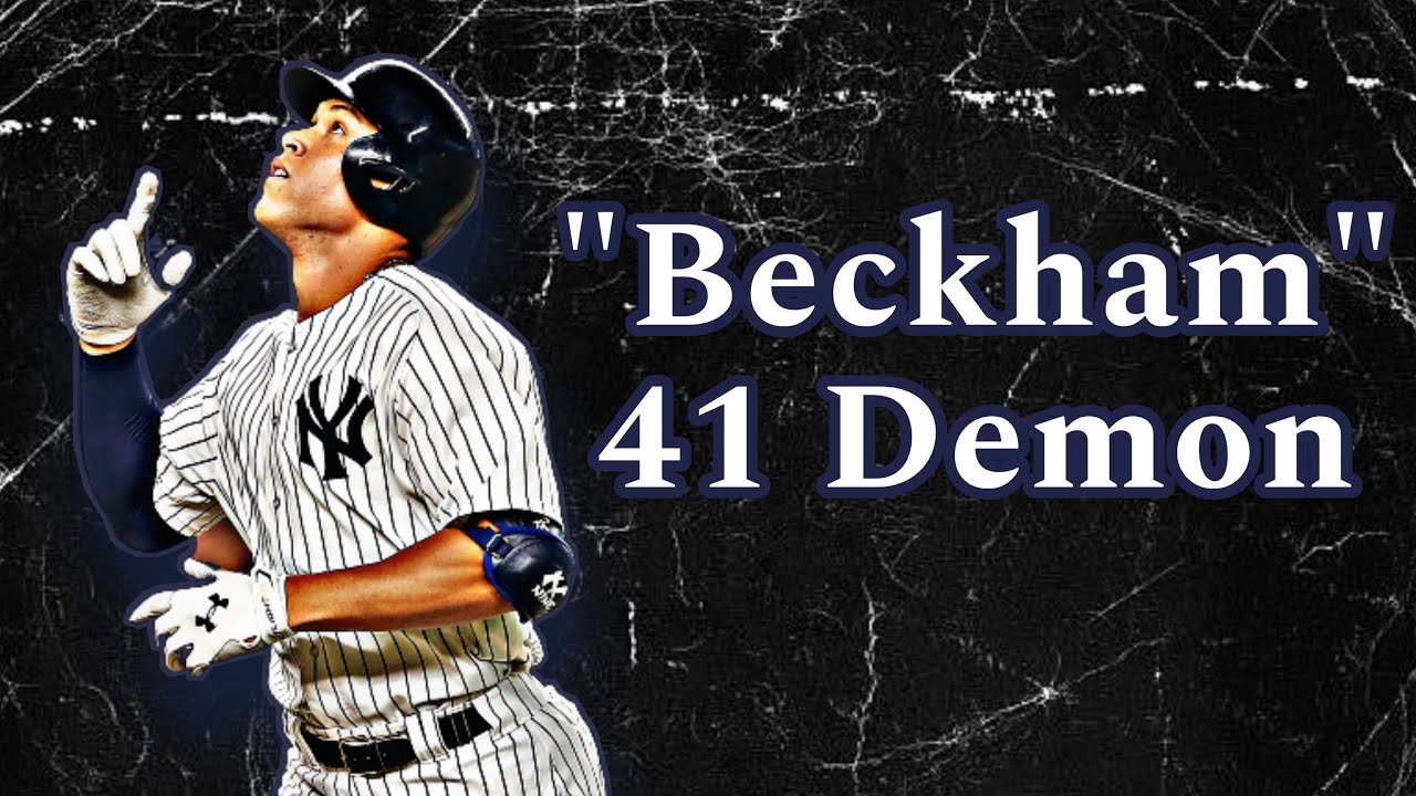 Aaron Judge 2024 MVP Mix ~ Beckham (Kyle Richh) 41 Demon - YouTube