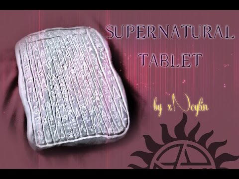 DIY Supernatural Tablet - YouTube