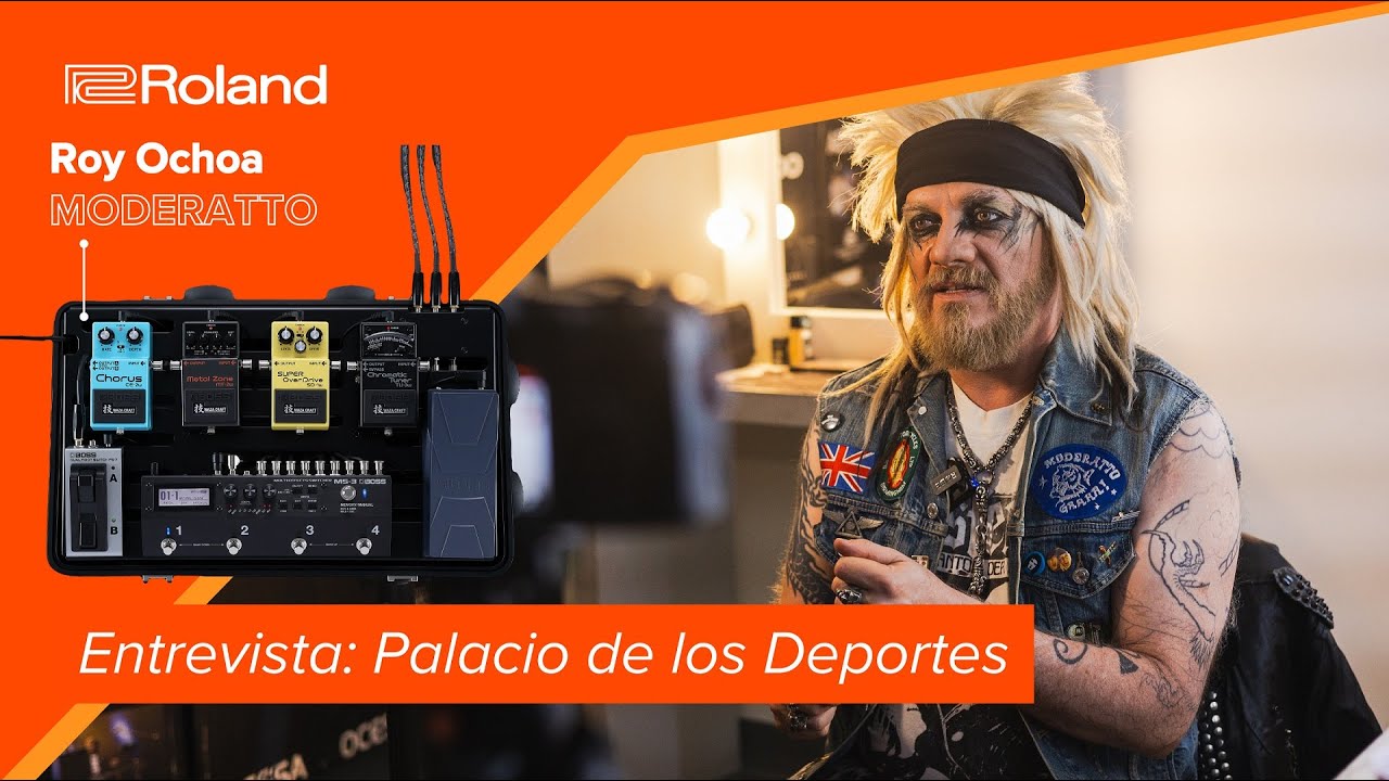 BOSS | Entrevista con Roy Ochoa de Moderatto @ Palacio de los Deportes ...