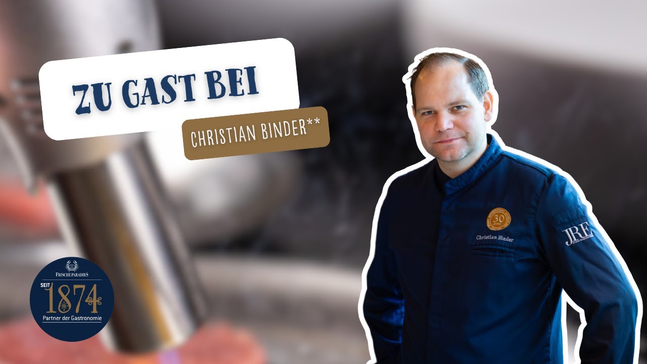 Das Frischeparadies zu Gast bei Sternekoch Christian Binder**! - YouTube