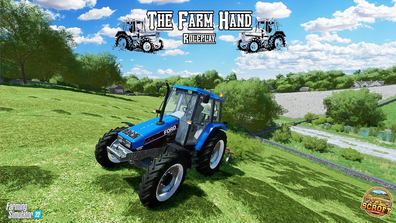 Fresh Cut! | FS22 Roleplay | The Farm Hand | Episode 3 - YouTube