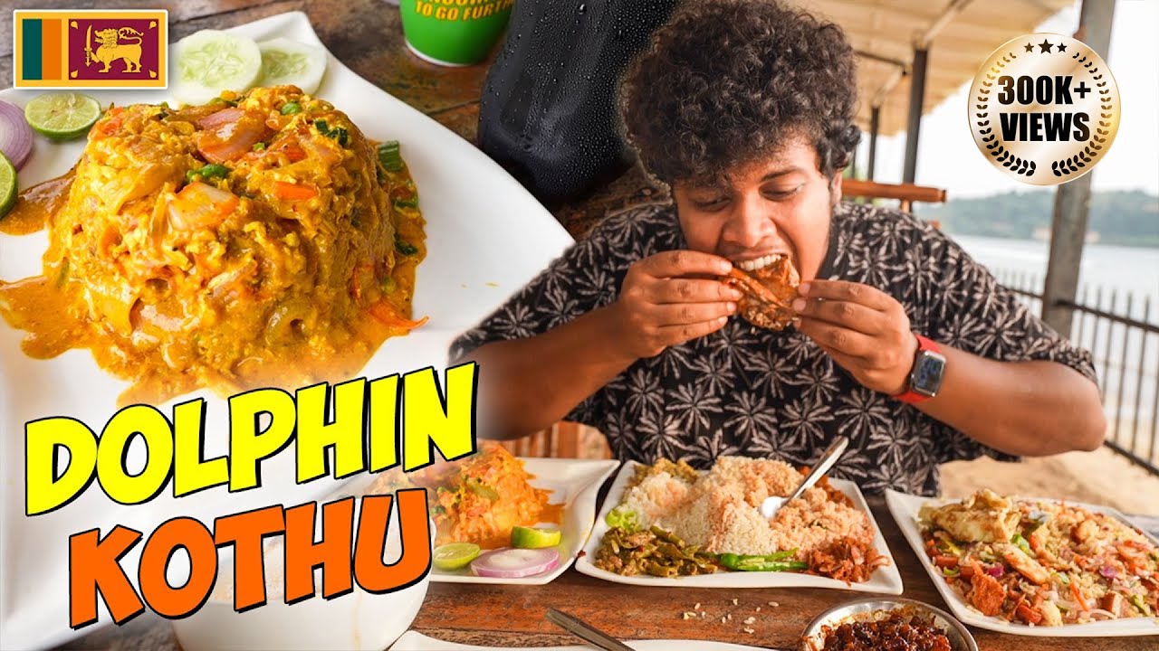 Dolphin Kothu & Mixed Fried Rice - Madeena Beach Hotel, Srilanka ...