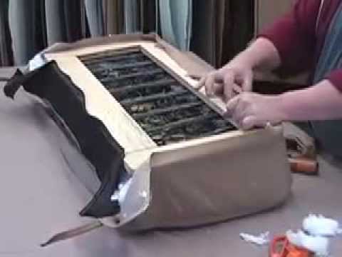 How to Upholster a Seat Spring "Part 1" -- "Tips from Doug" - YouTube