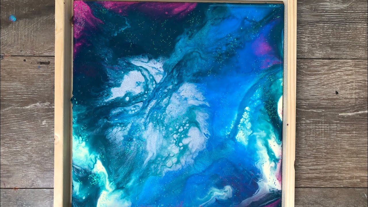 The Lustre and Gloss of Resin Art Is a gorgeous thing~Said this ...