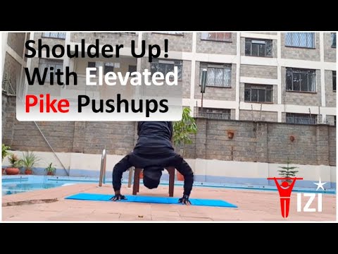 Elevated Pike pushups variations - YouTube