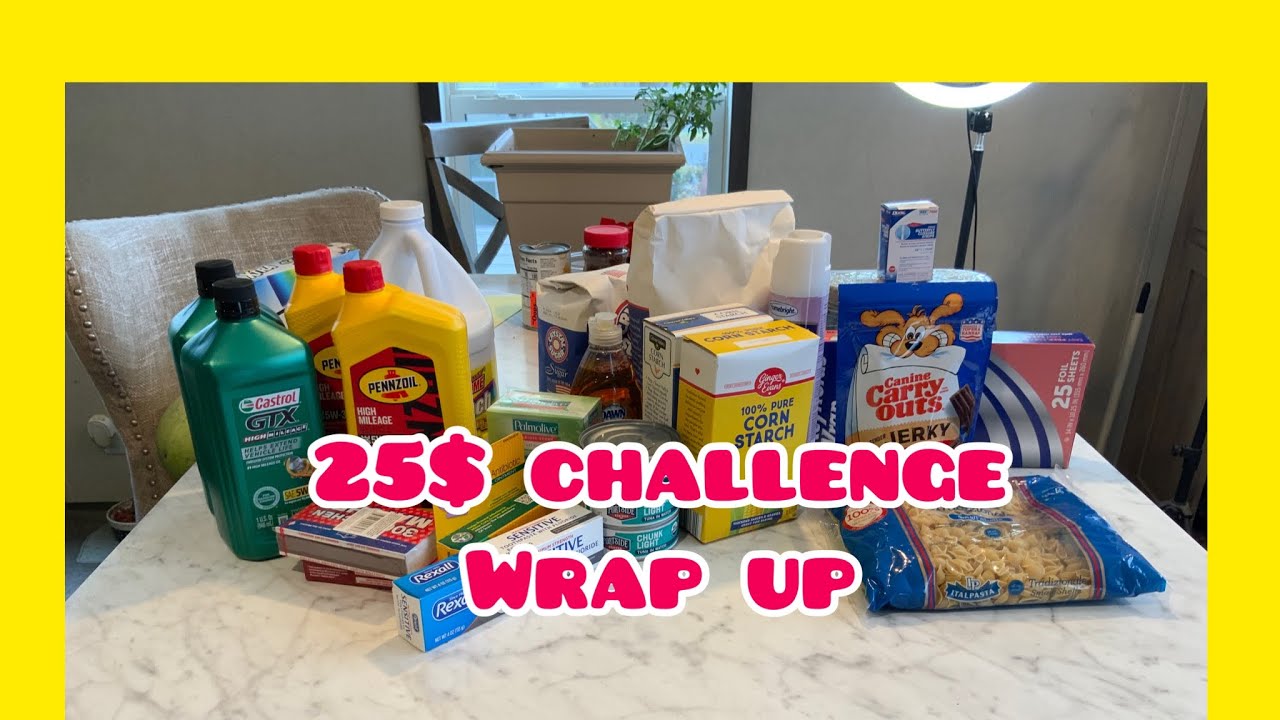 25$ Pantry Challenge Wrap Up With @lindasprepperkitchen #shoppinghaul # ...