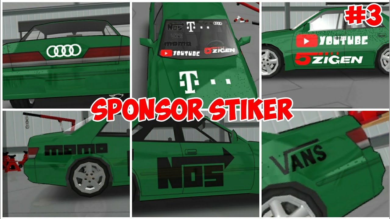 SPONSOR STIKER FR LEGENDS PART 2 || BY PUTRA 16 || FR LEGENDS - YouTube