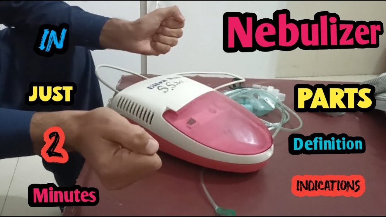 nebulizer | definition | parts | function - YouTube