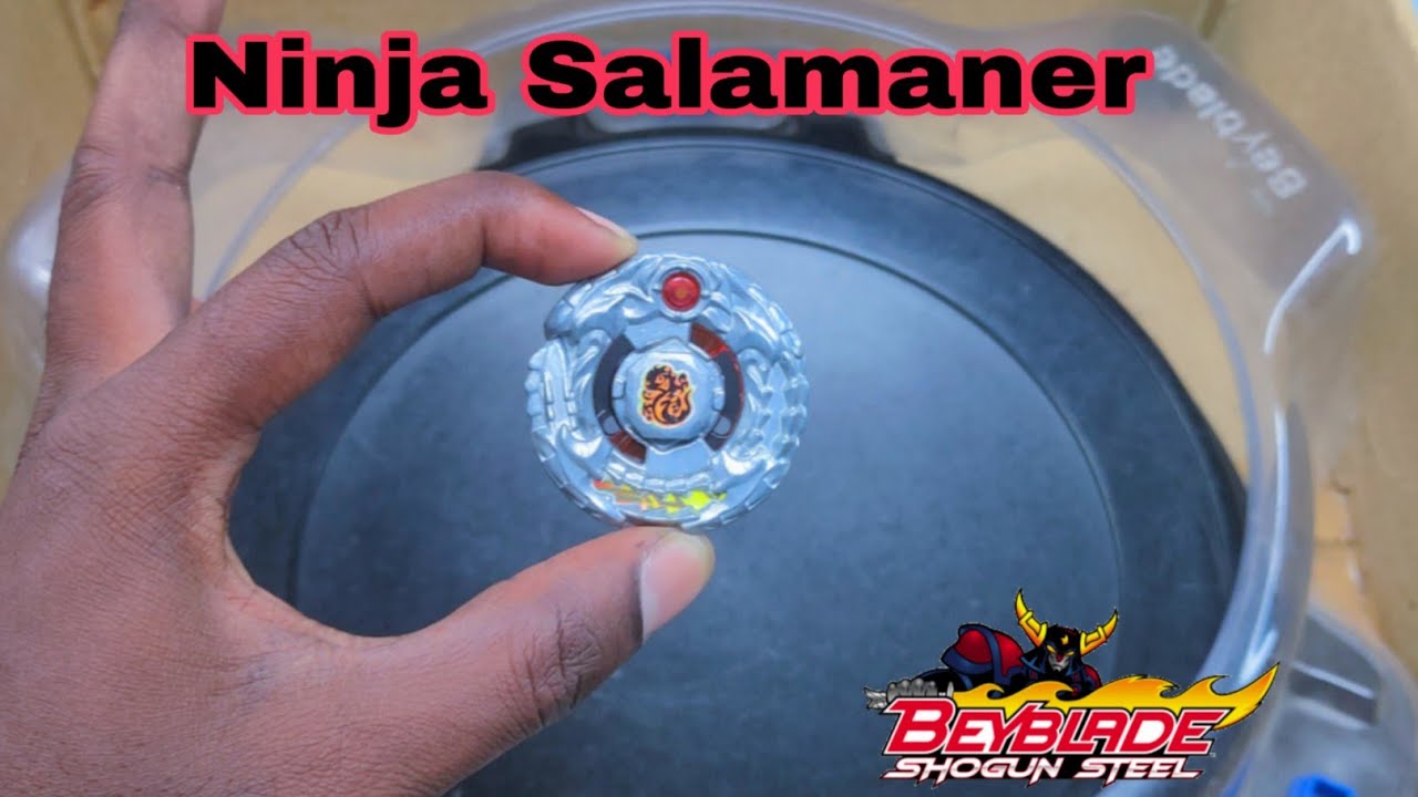My 1st Shogun Steel Beyblade 🥰 | Ninja Salamander Shogun steel - YouTube