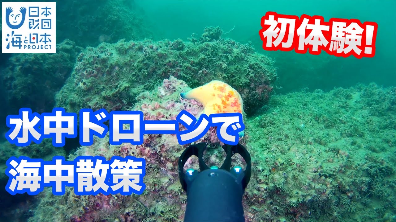 子どもたちが操縦!水中ドローンで海中散策 日本財団 海と日本project In くまもと 2022 20 Youtube