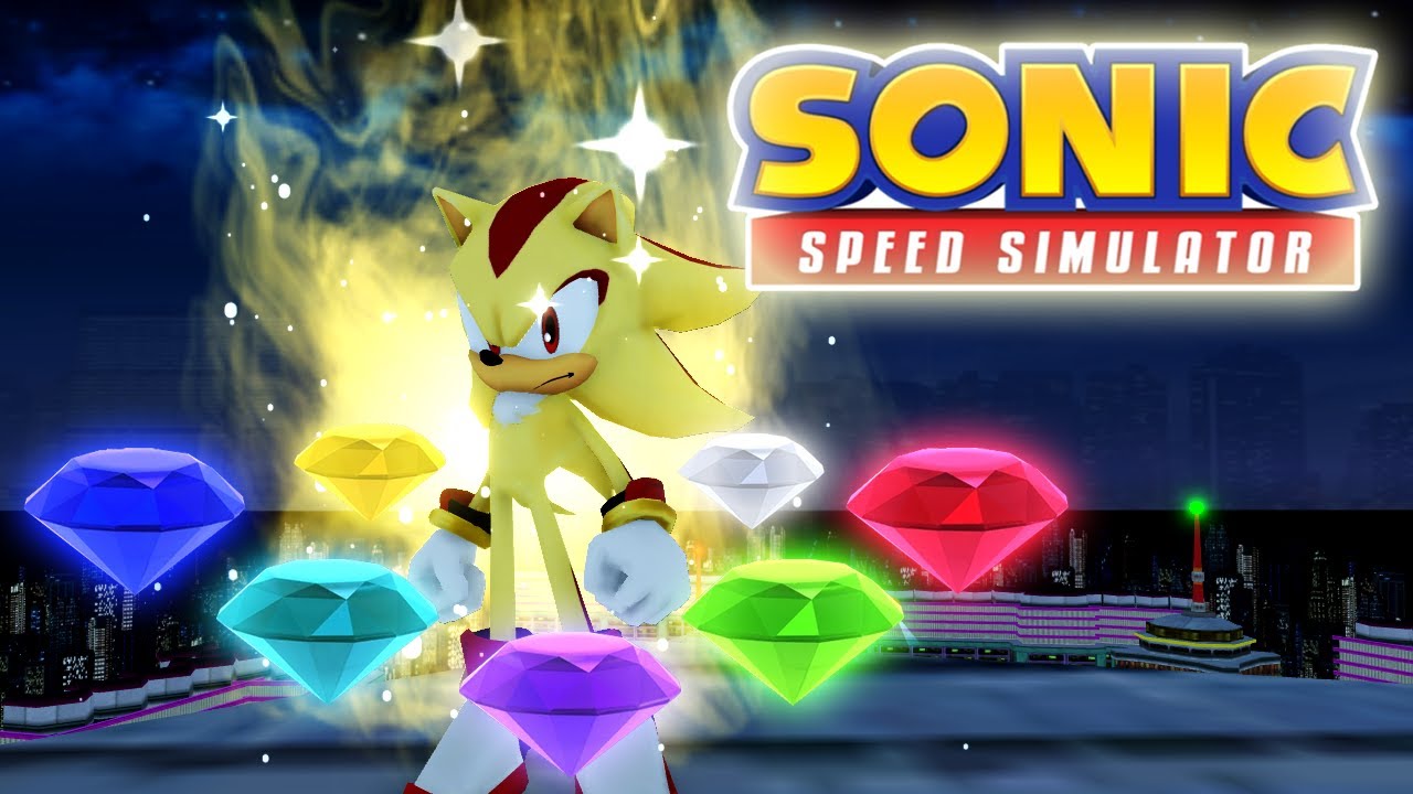 Sonic Speed Simulator - Super Shadow Event - YouTube