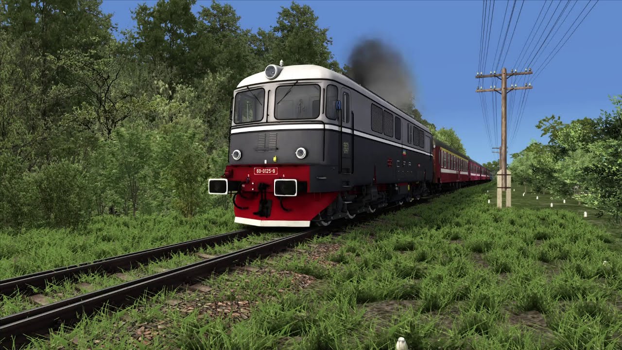 Train Simulator Romania: L412 Jibou – Zalău – Sărmășag - YouTube
