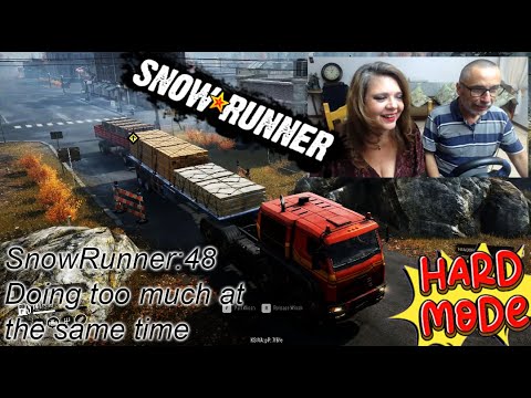 Johnnie SnowRunner Hard mode Ep.48 available #gaming # ...