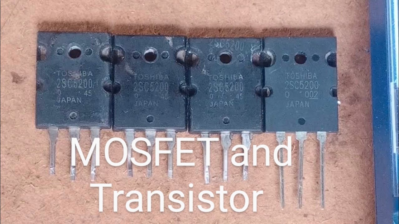 #2SC5200#mosfet,or transistor? - YouTube