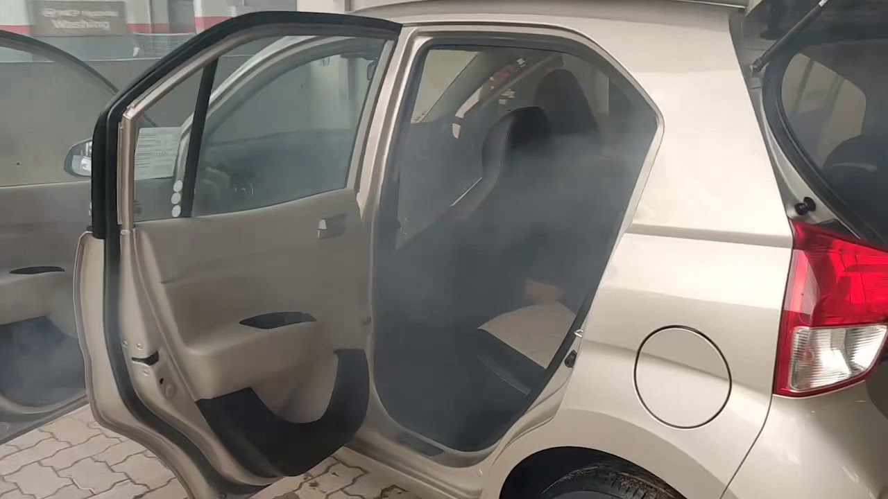 antibacterial car fogging treatment - YouTube