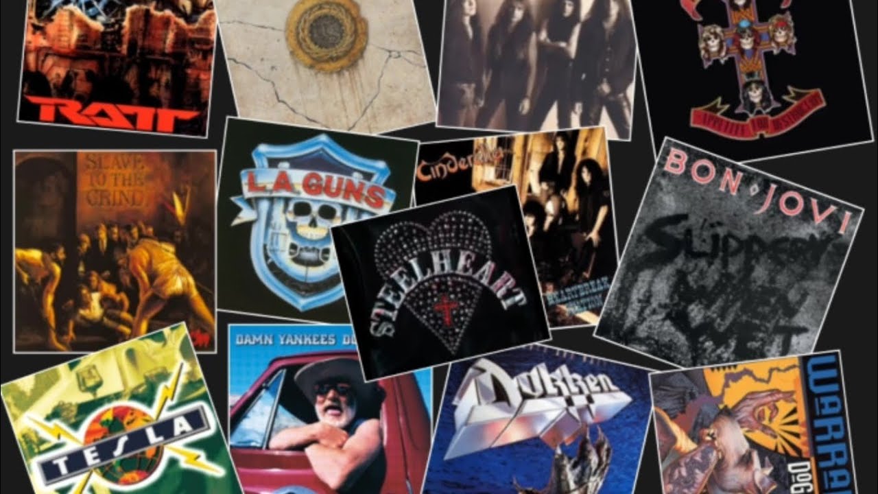 Hair / Glam Metal Compilation - YouTube
