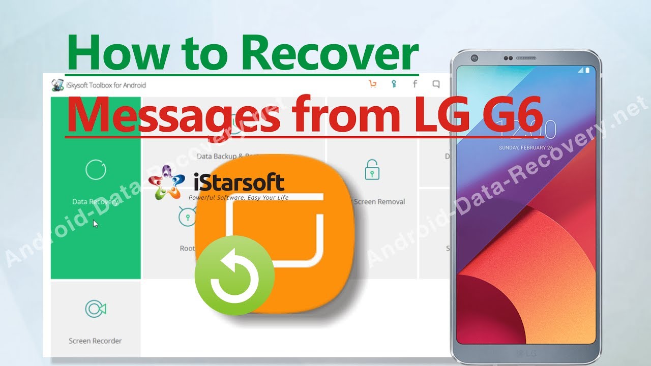 How to Recover Messages from LG G6 - YouTube