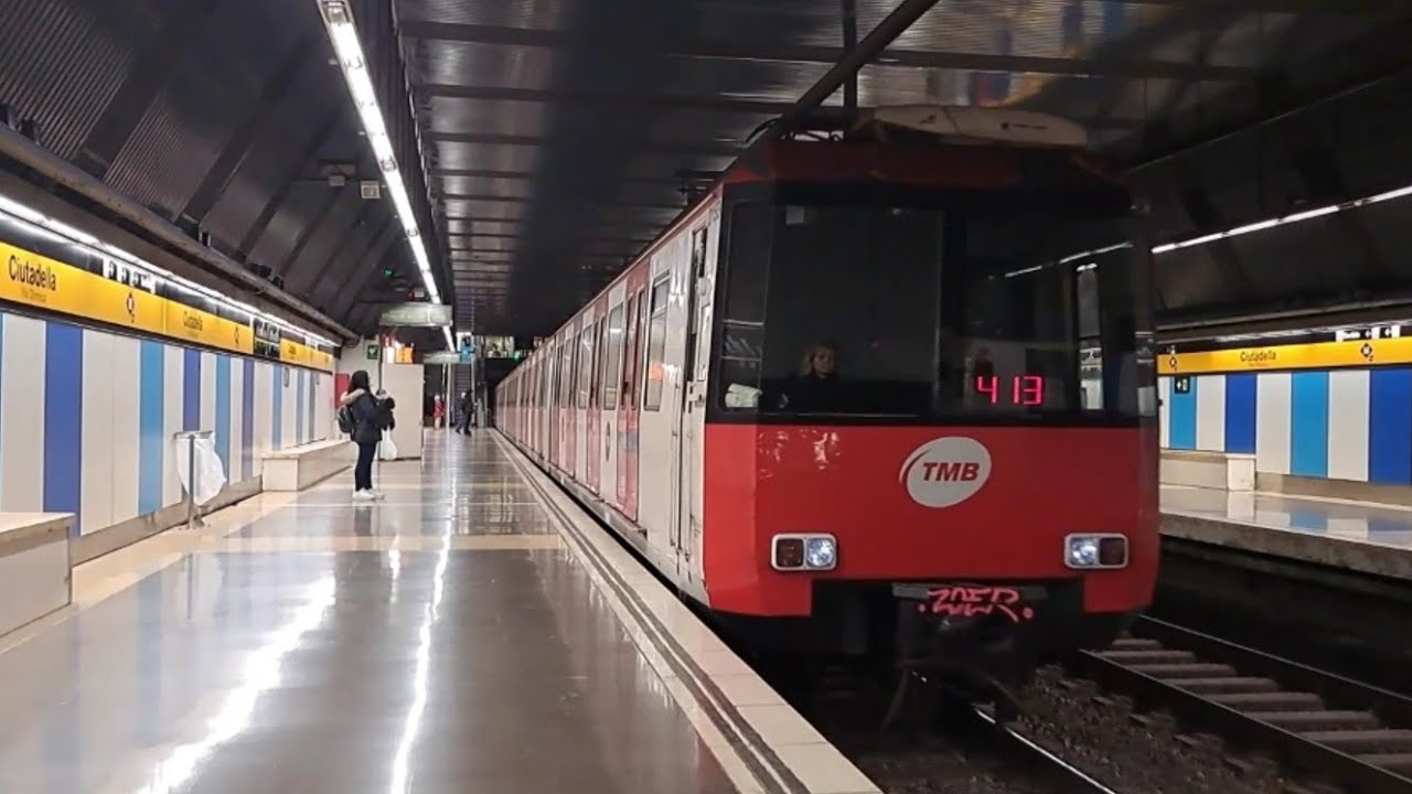 TMB Barcelona Metro | 19th & 20th January 2023 - YouTube